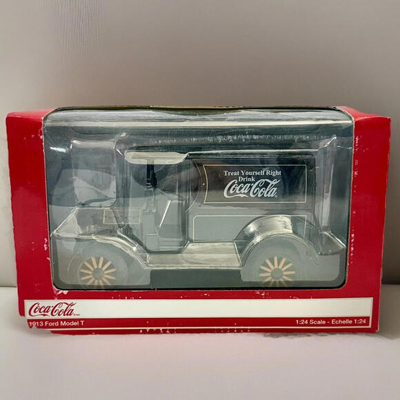 Toys | Cocacola Coke 1917 Model T Car New In The Box 124 Delivery Truck ...